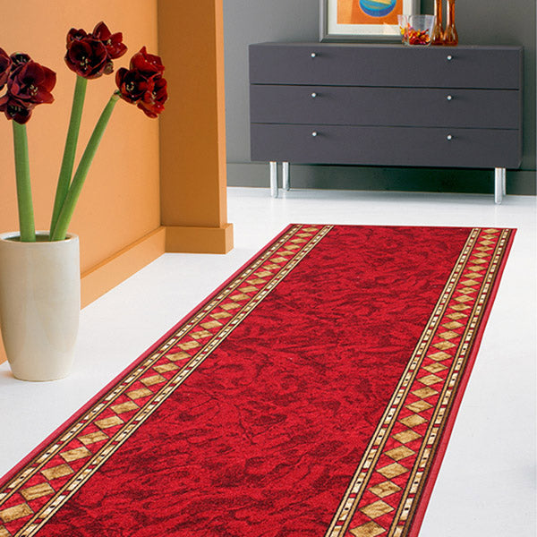 Gångmatta & hallmatta - Riva röd - Ruugs
